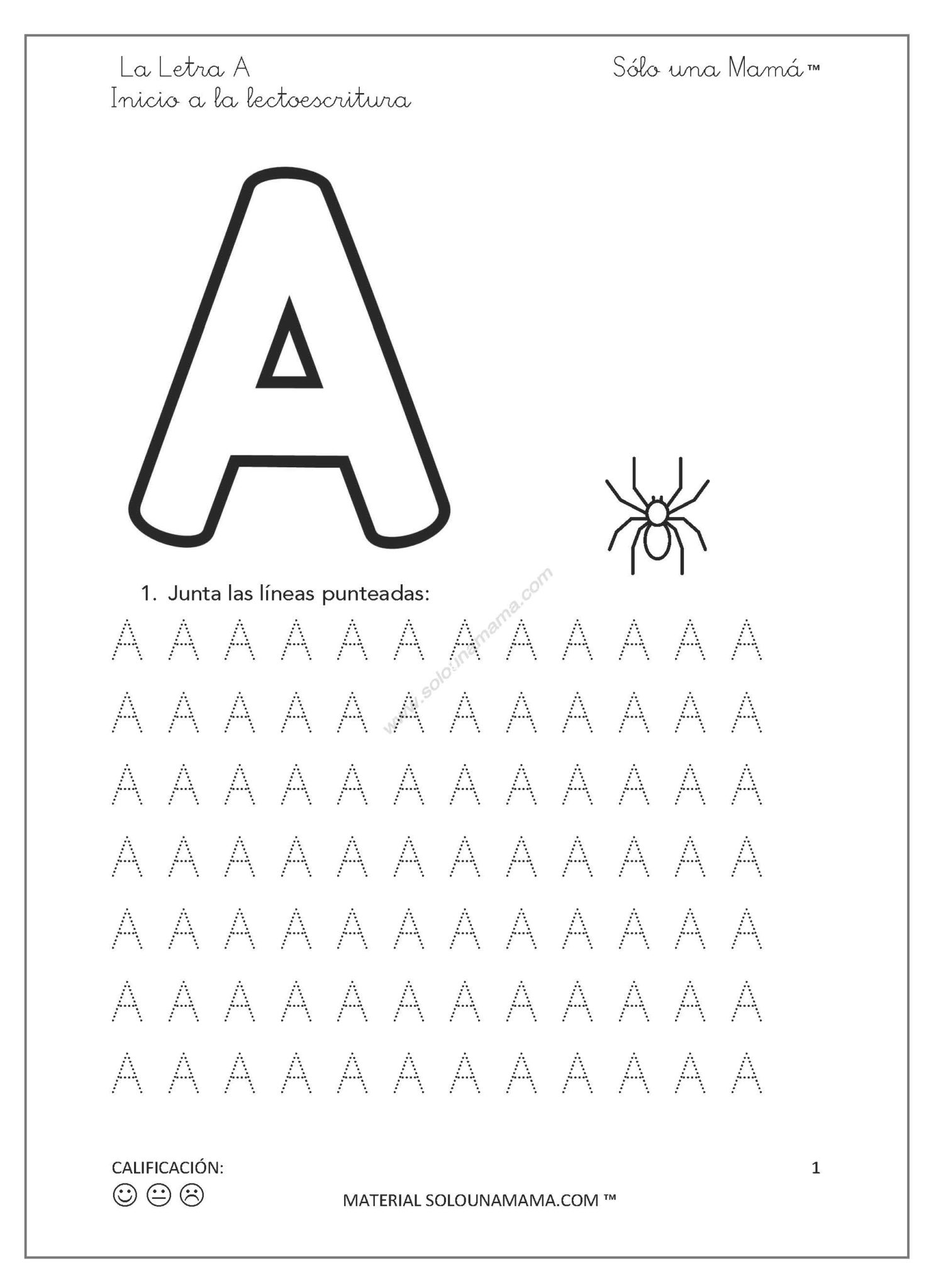La Letra A - Sólo Una Mamá
