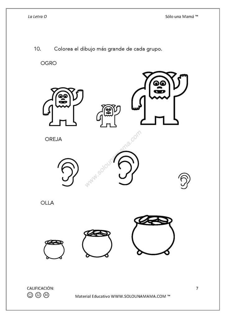 La Letra O - Sólo Una Mamá